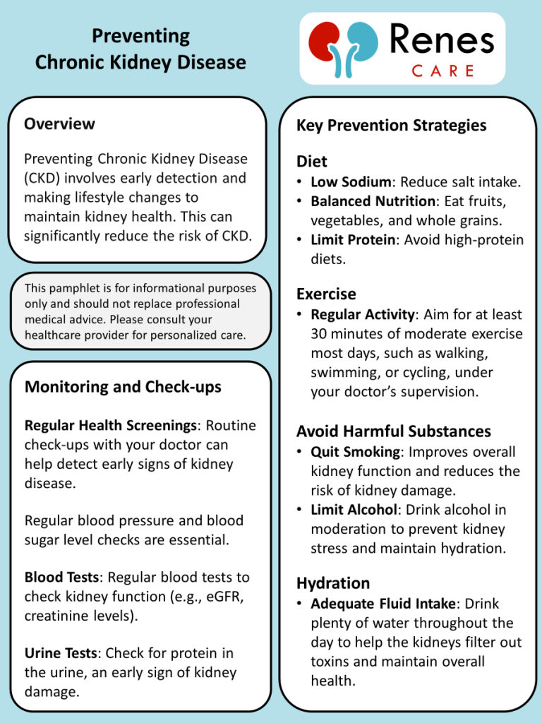 Pamphlets - Renes Care